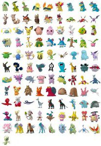 100 Pokémon Go "Johto" Segunda Generación - PeruMira