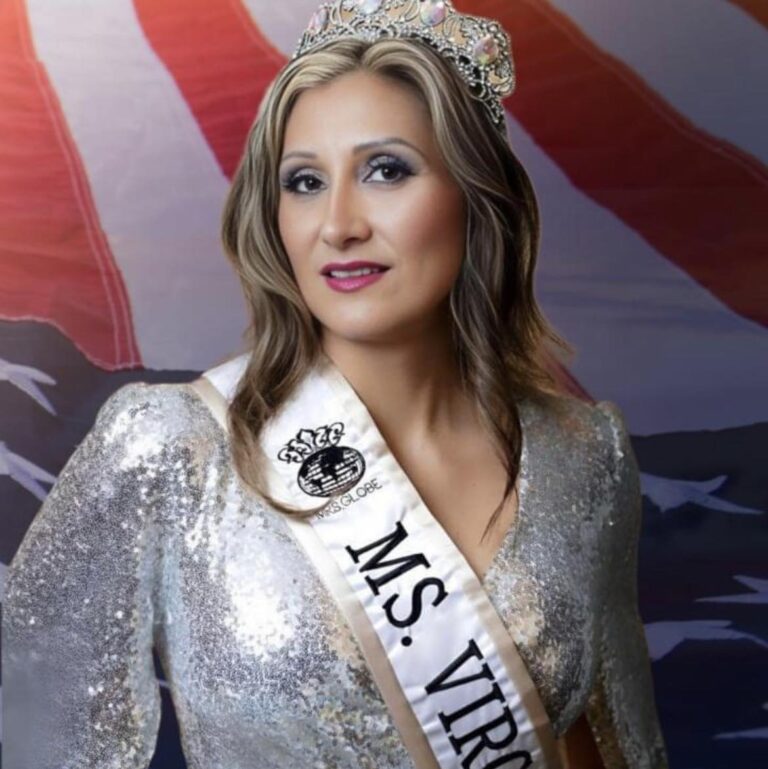 Laney Saykawlard - Ms. Virginia USofA Globe