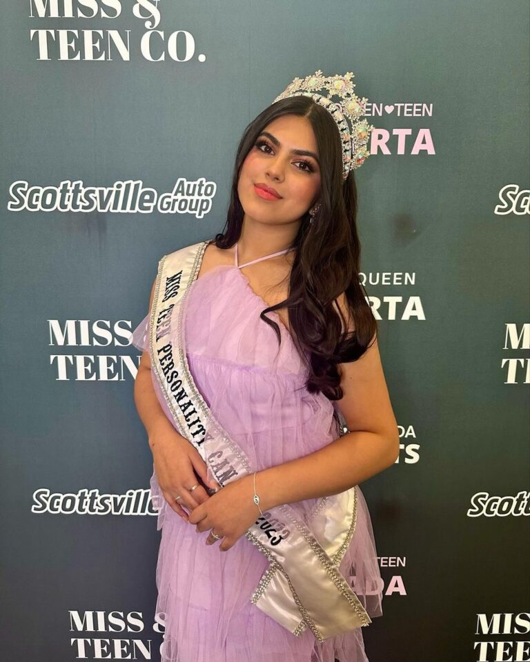 Puneet Chhina - Miss Teen Personality Canada